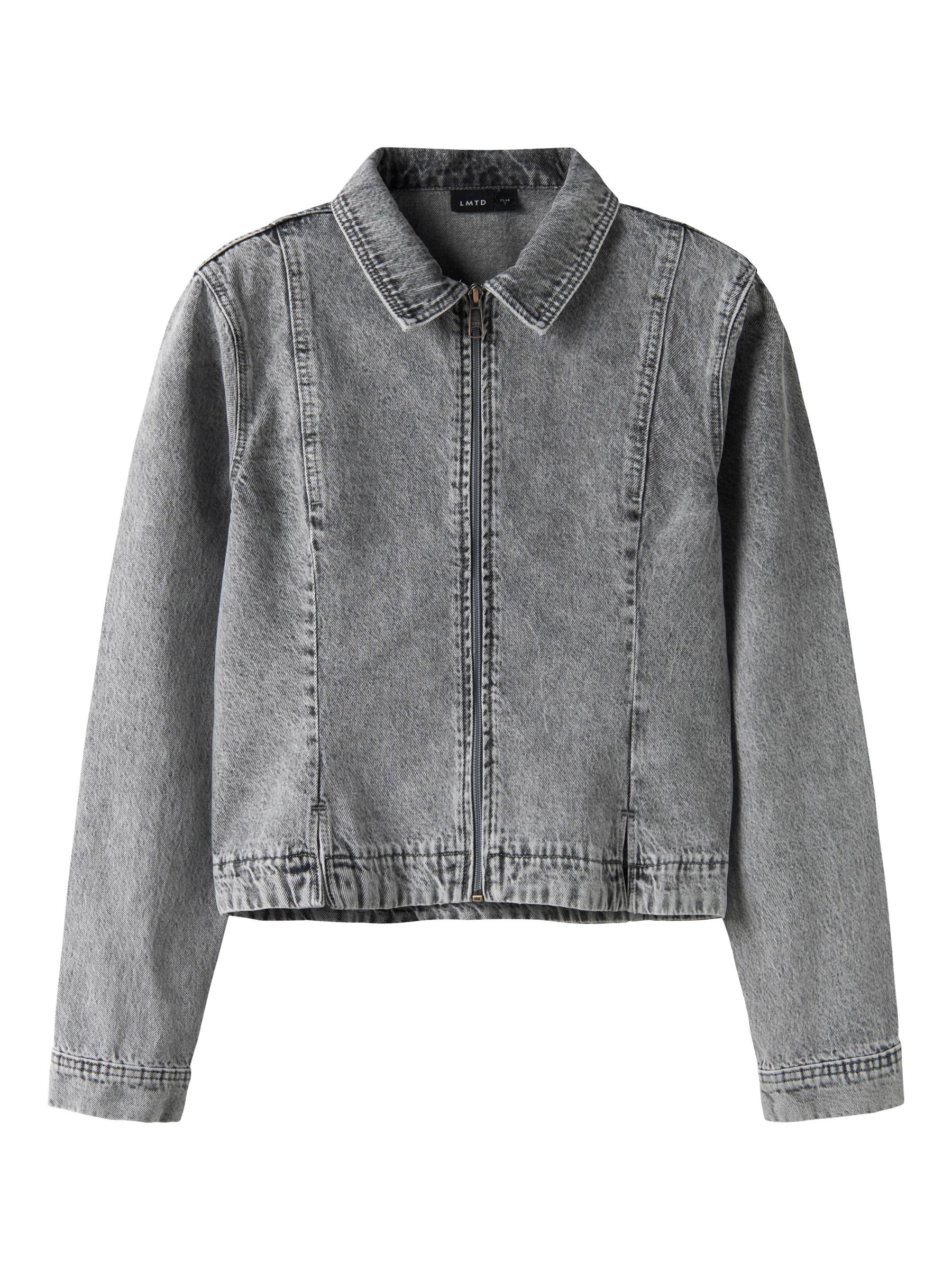 LMTD TELA VAQUERA CHAQUETA - Adolescente Niñas | Gris | NAME IT España