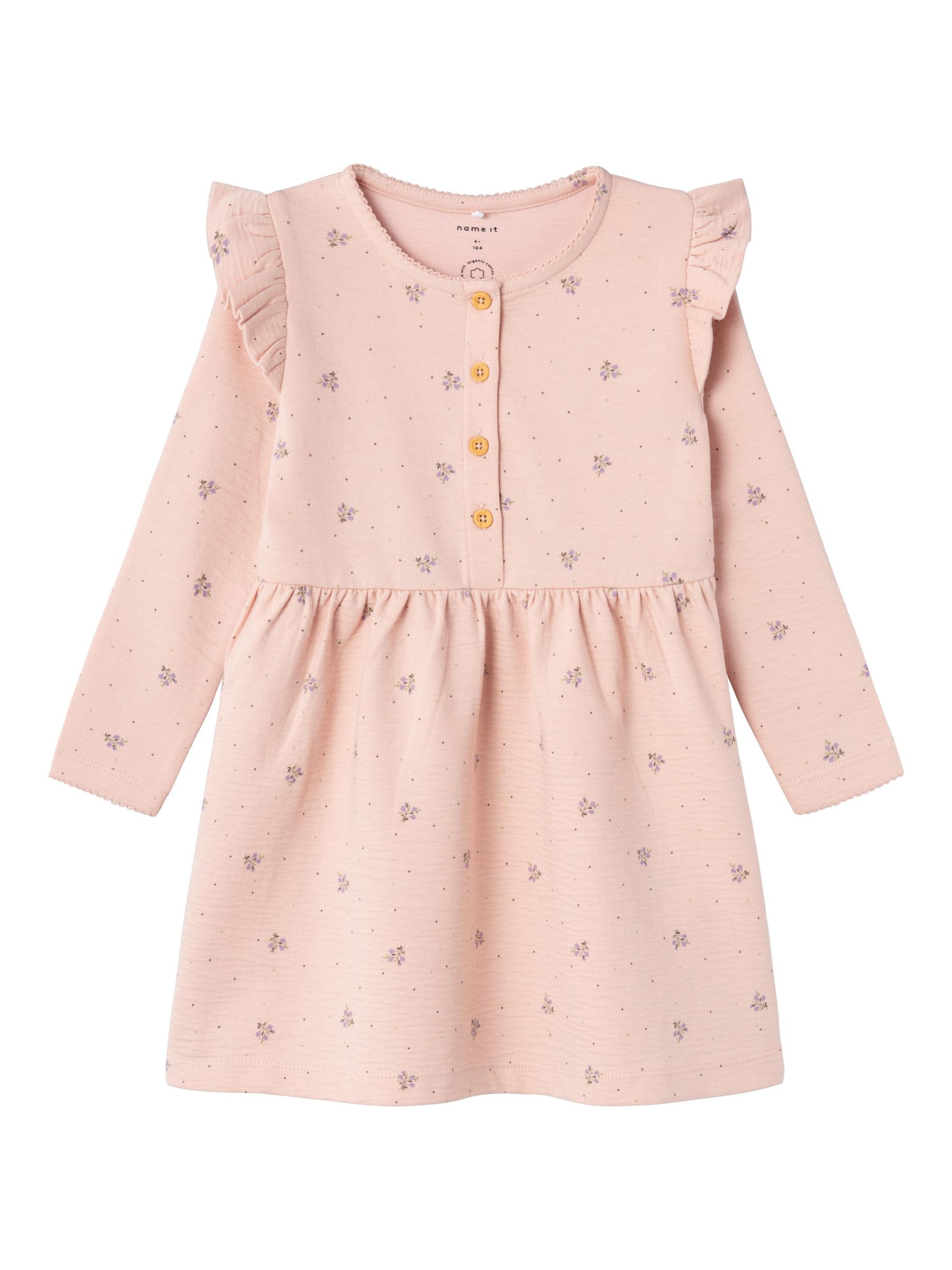 PRINT JURK - Peuter Meisjes | Roze | NAME IT België