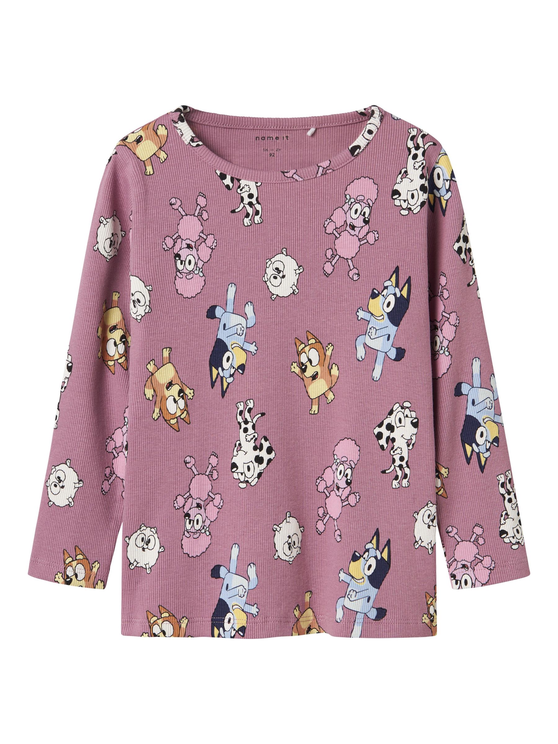 BLUEY LONG SLEEVED TOP - Toddler Girls' | Pink | NAME IT UK