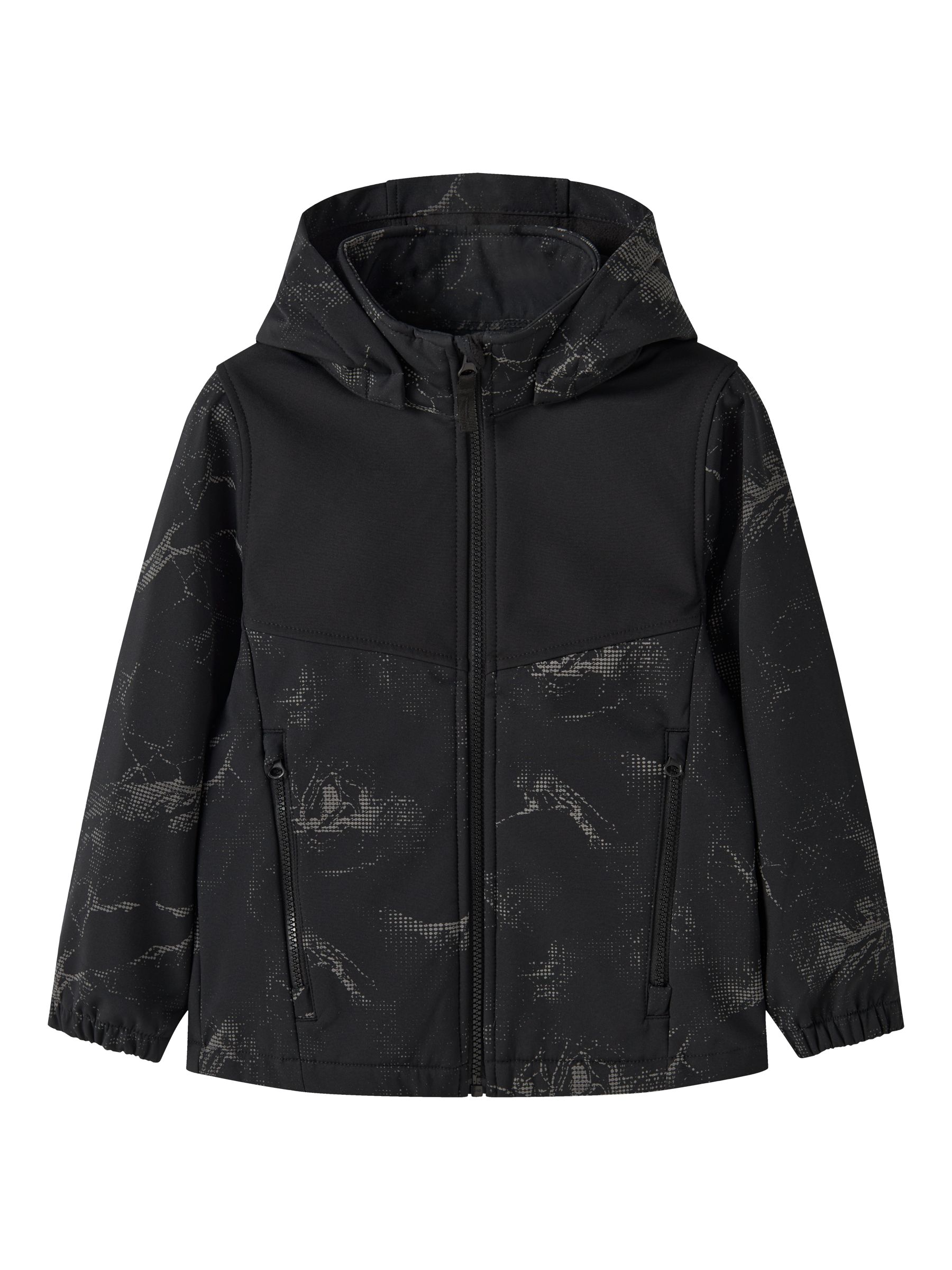 ALFA08 SOFTSHELL JACKET - Boys' | Black | NAME IT UK