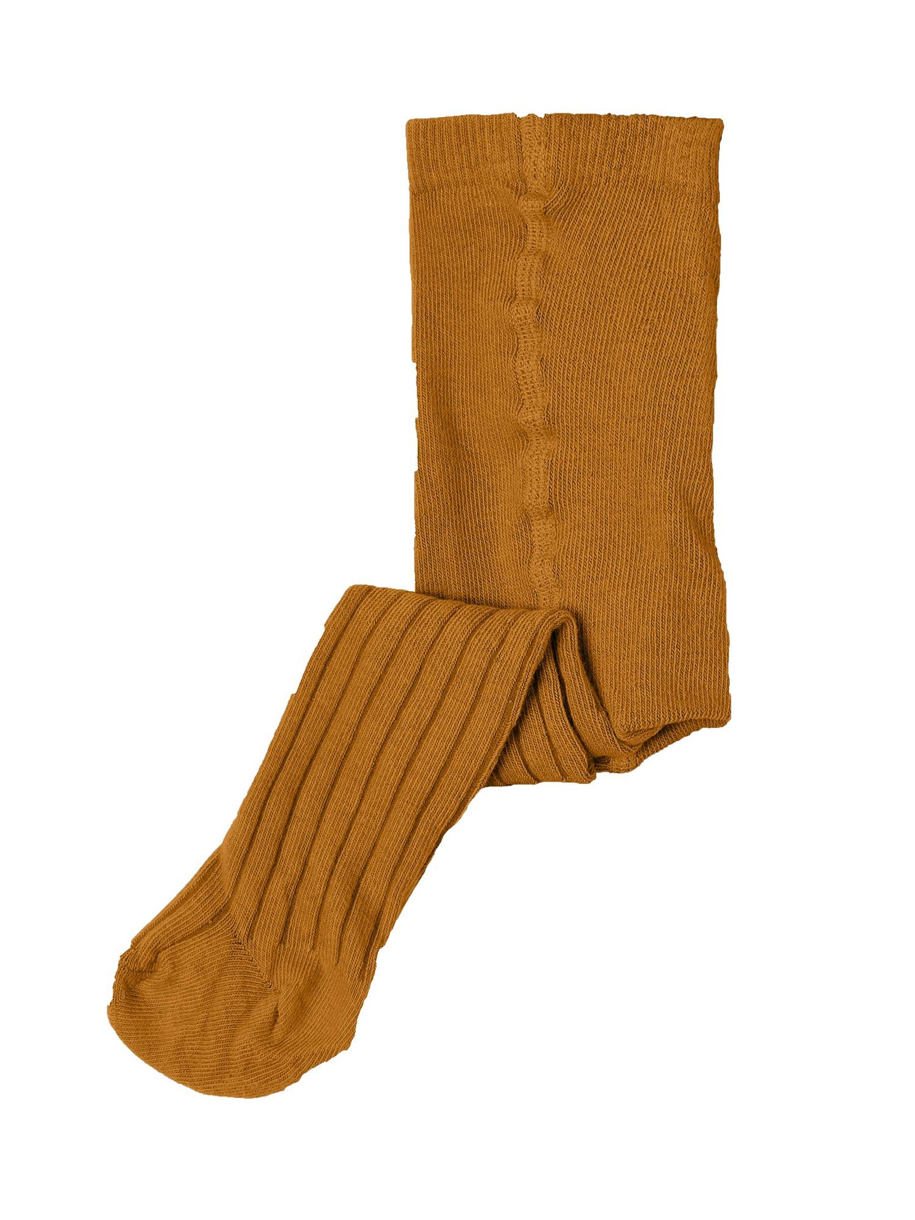 RIB TIGHTS - Baby Girls' | Yellow | NAME IT Belgium