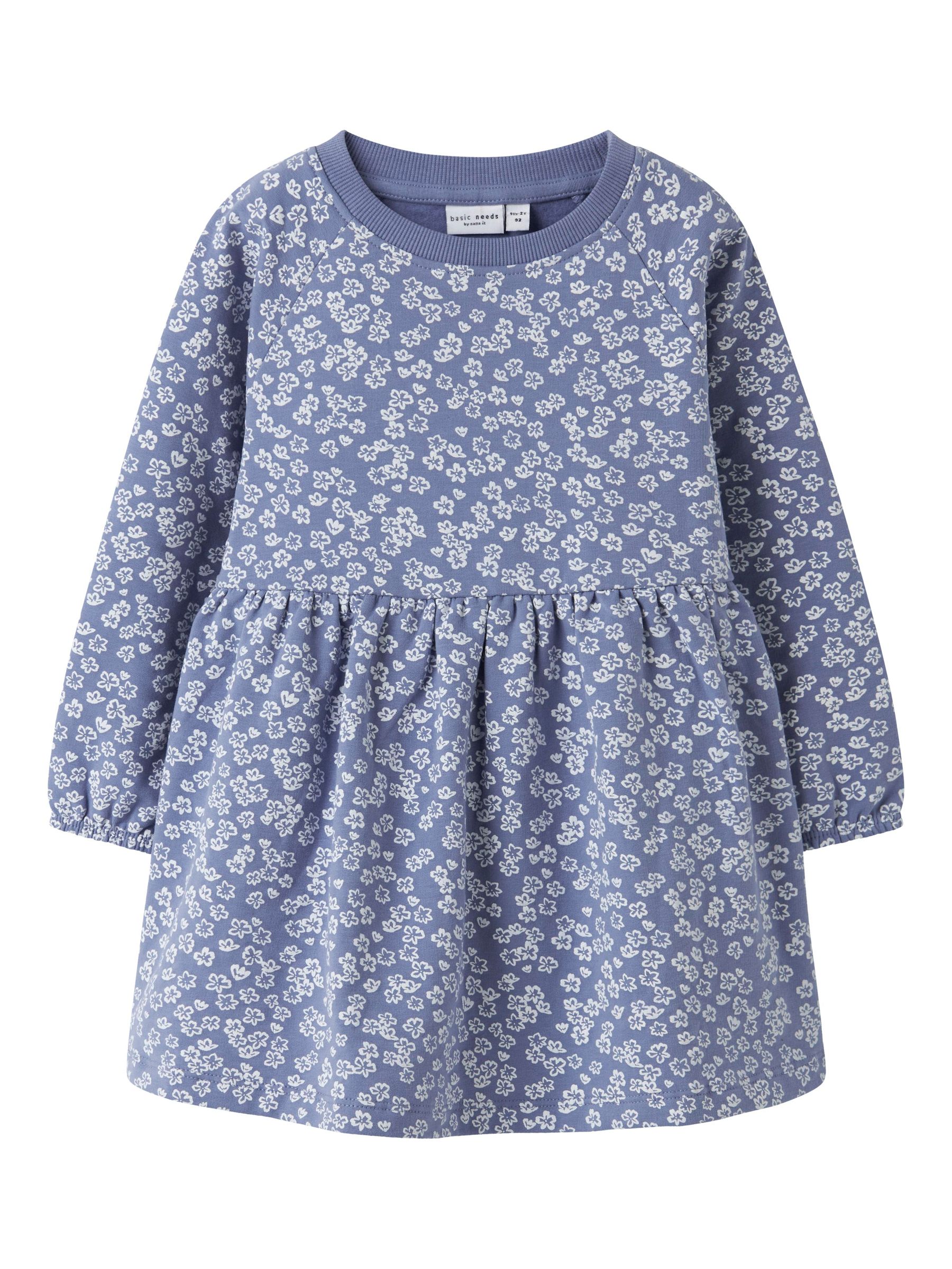 PRINT JURK - Peuter Meisjes | Blau | NAME IT België