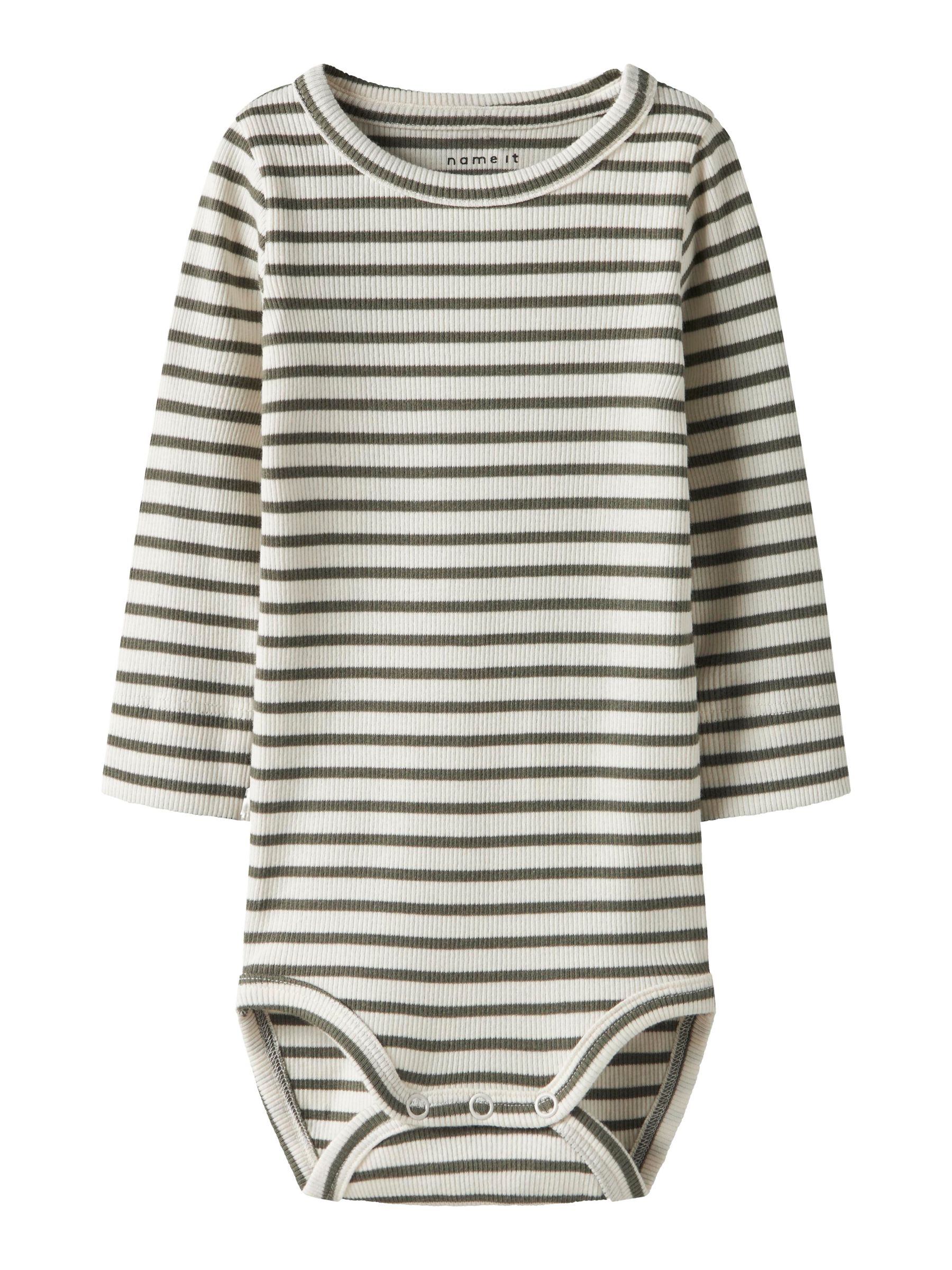LANGÆRMET BODYSTOCKING - Baby | Brun | NAME IT Danmark