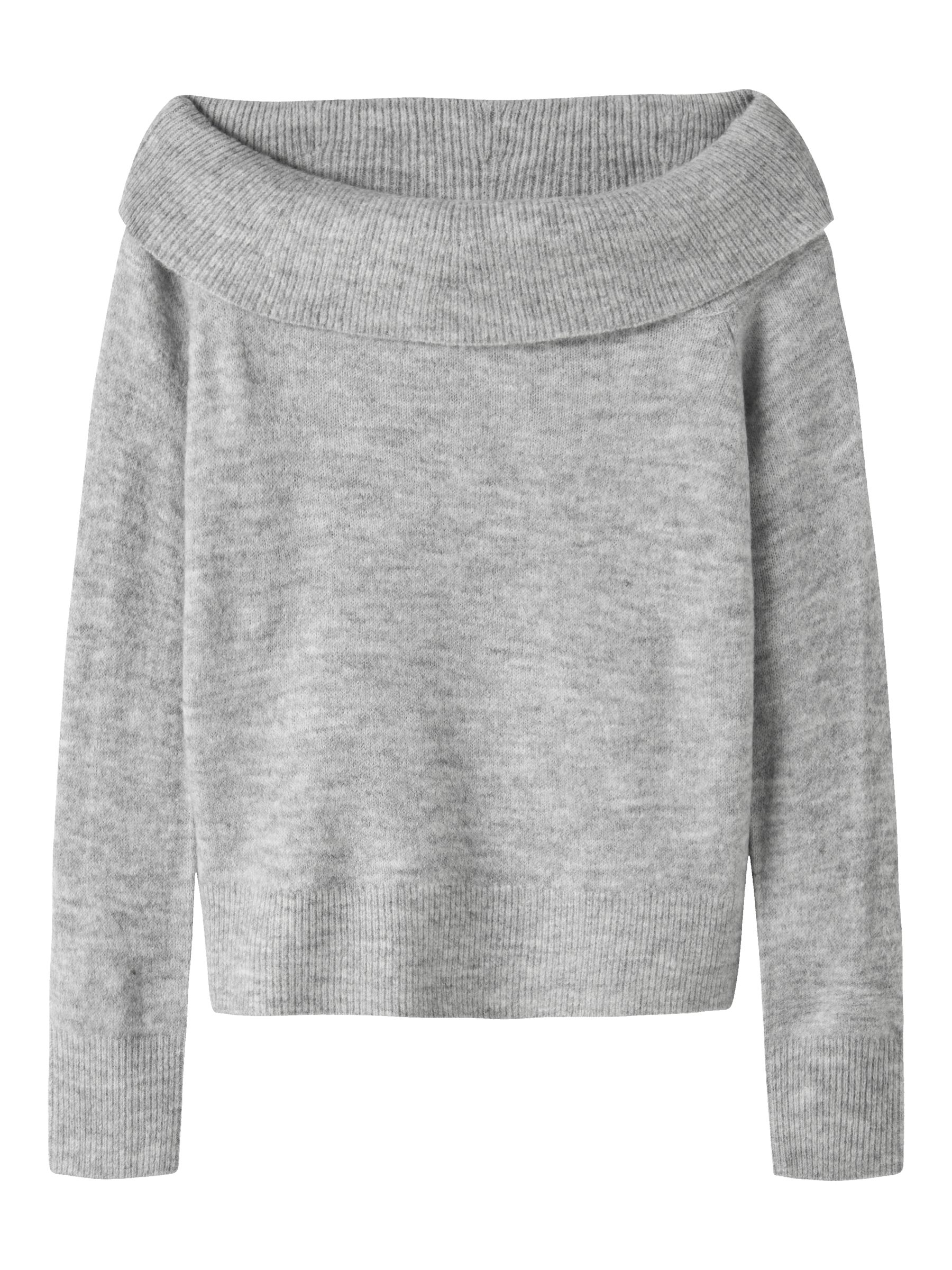 LMTD À ÉPAULES DÉNUDÉES PULL EN MAILLE - Ado Filles | Gris | NAME IT ...