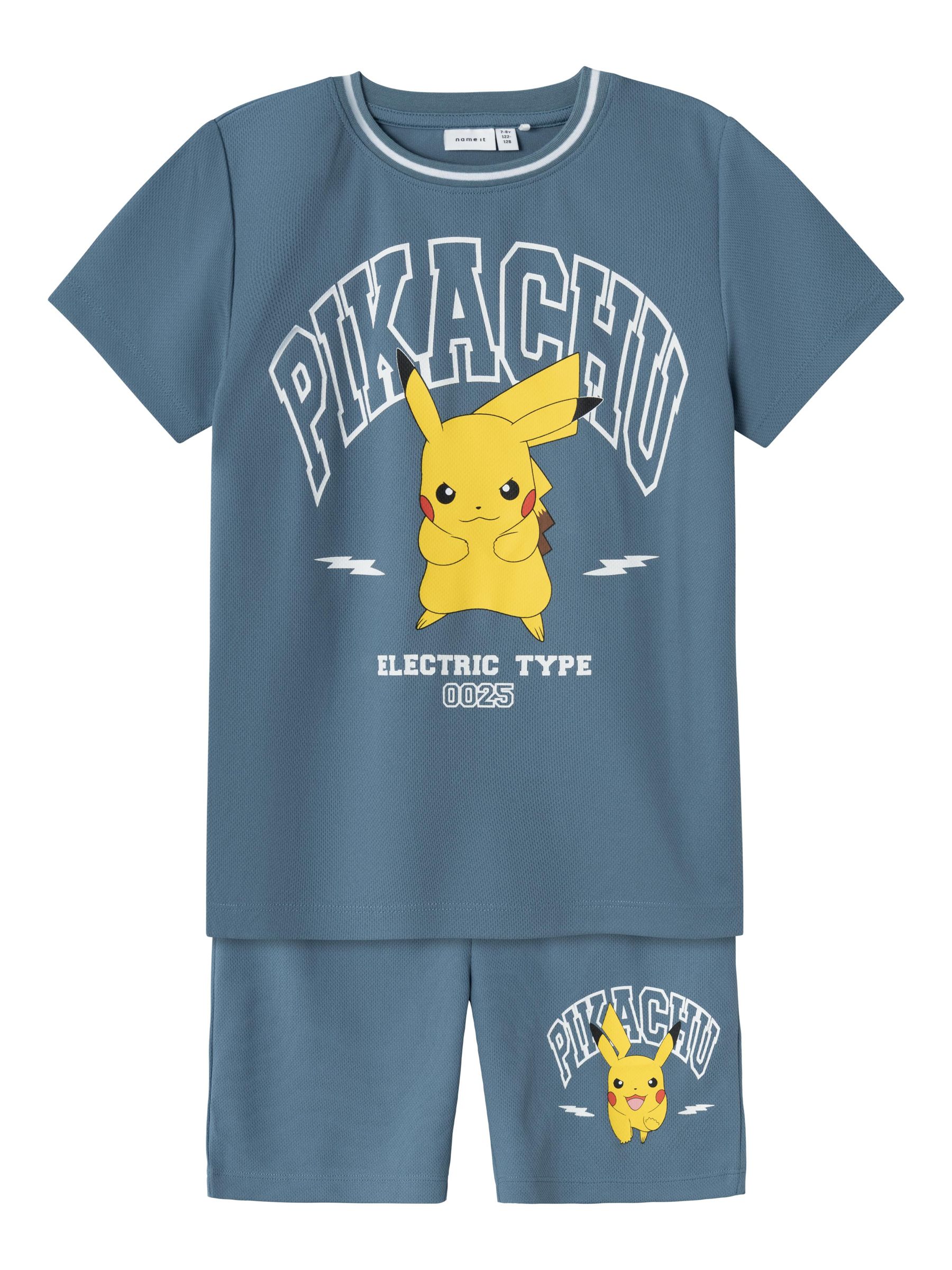 POKÉMON SHORTSSETT - Gutter | Blå | NAME IT Norge