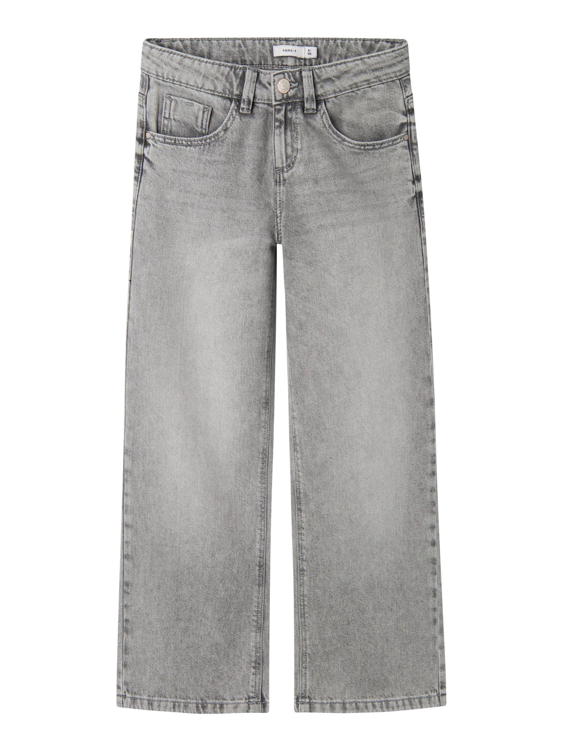 WIDE LEG JEANS - Piger | Grå | NAME IT Danmark