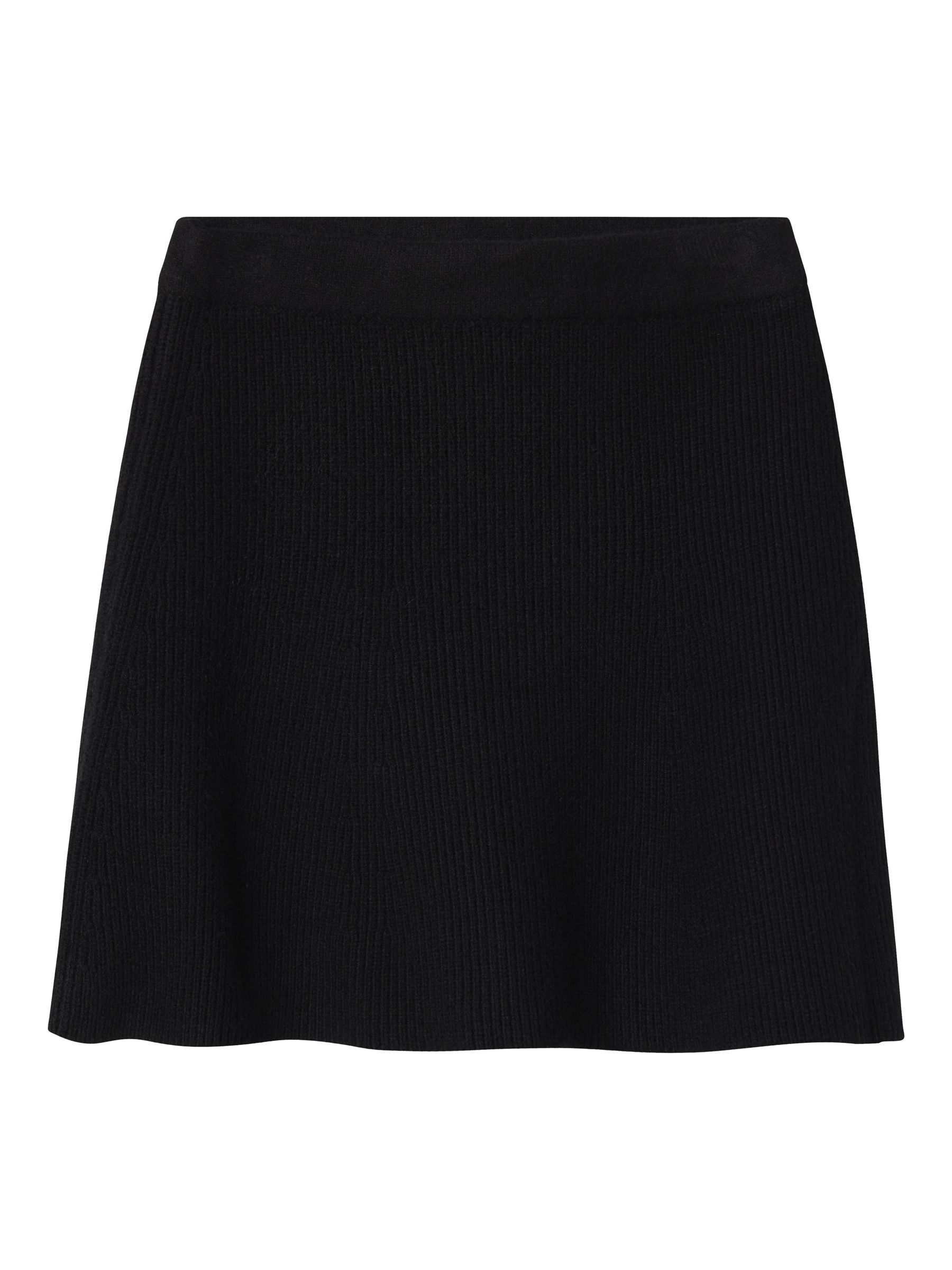 KORT RIBSTRIK NEDERDEL - Piger | Sort | NAME IT Danmark
