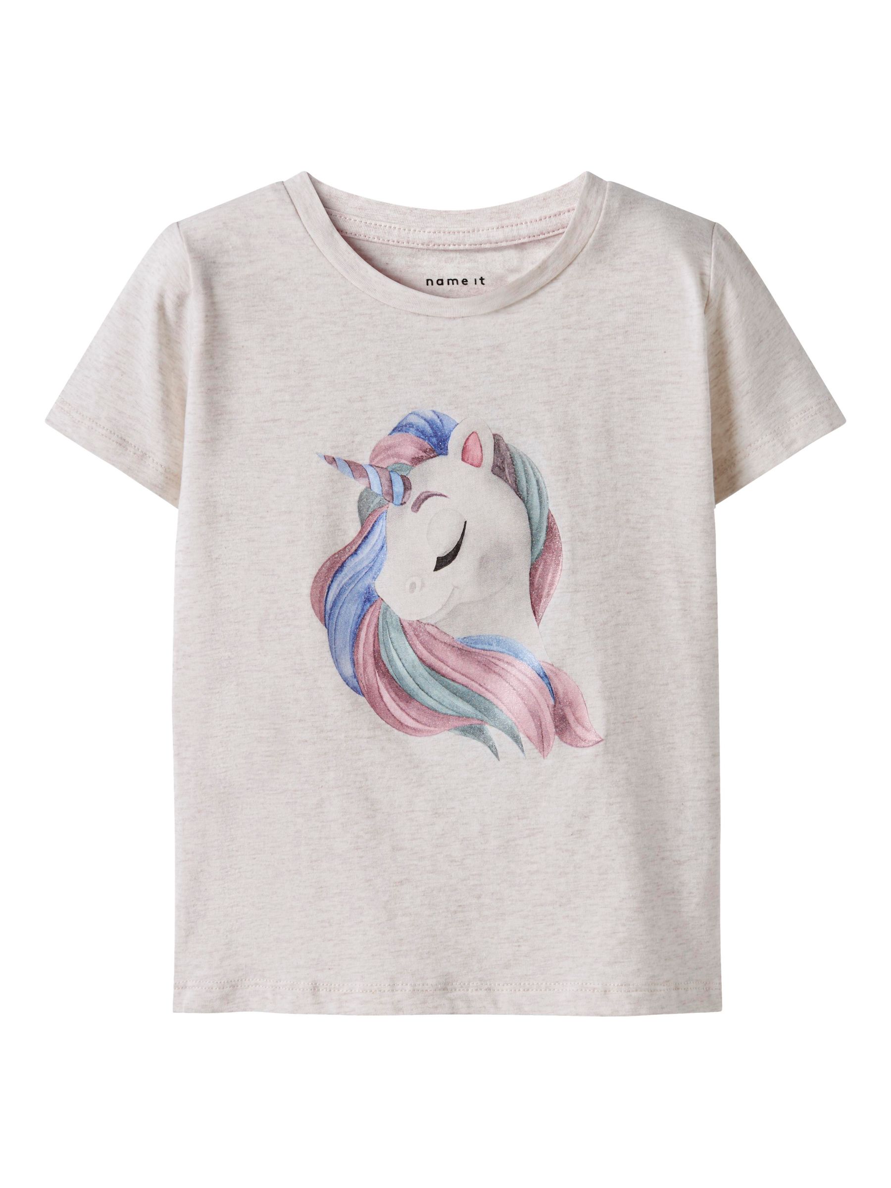 REGULAR FIT TOP - Små Piger | Hvid | NAME IT Danmark