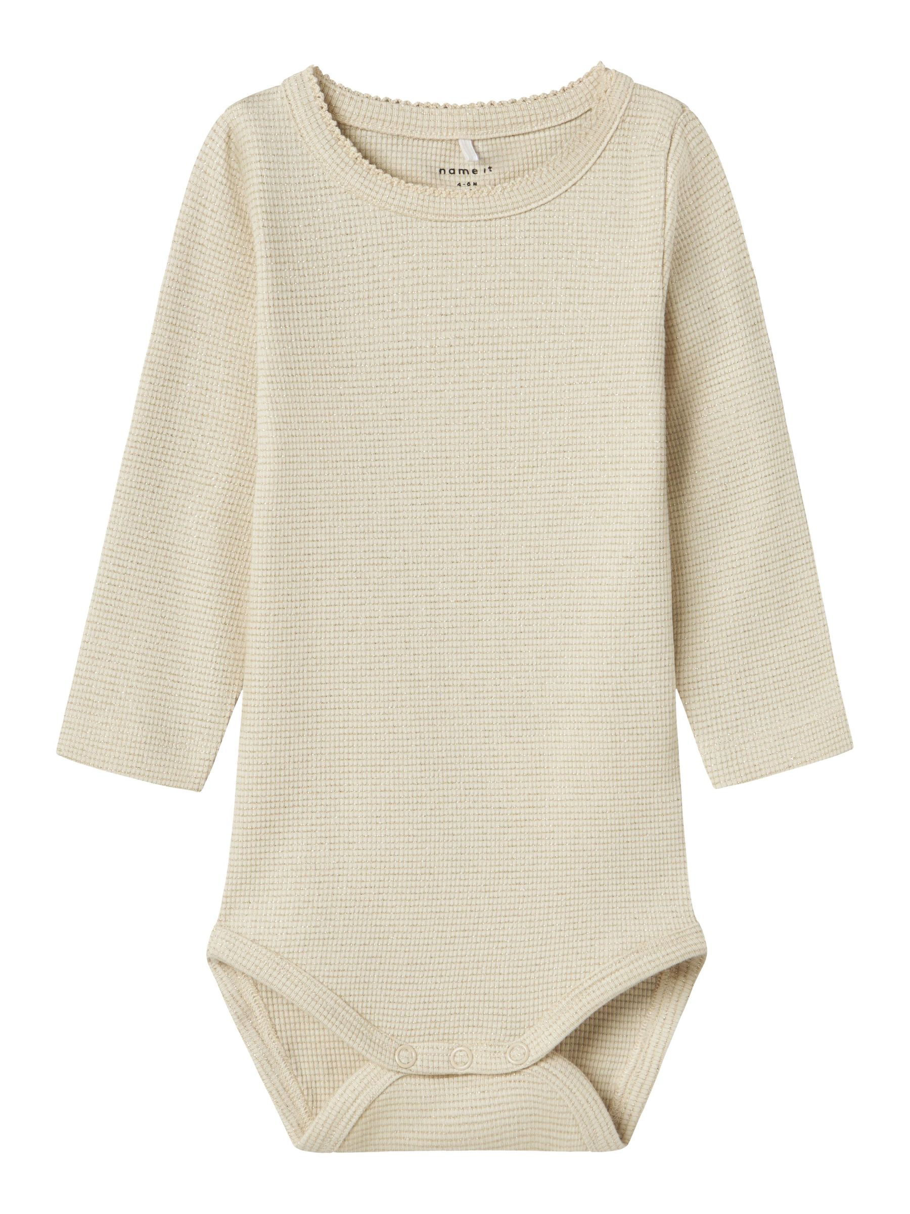 LANGARM STRAMPLER - Baby Mädchen | Weiß | NAME IT Deutschland