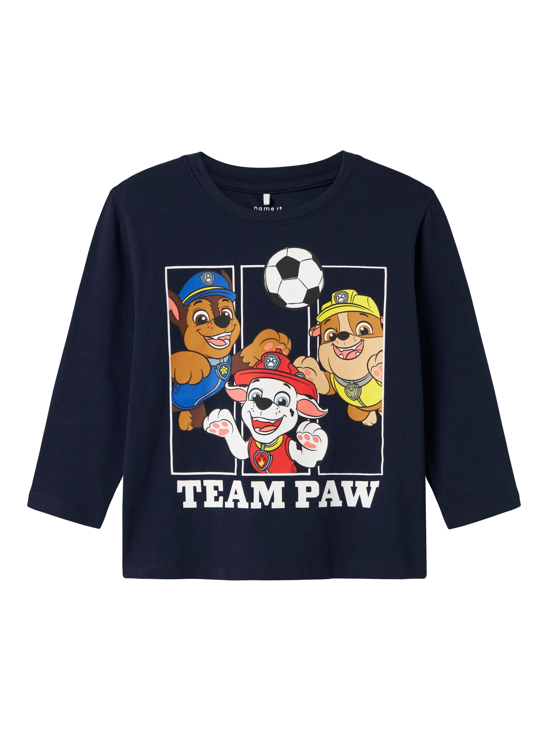 PAW PATROL TOP MED LANGE ÆRMER - Små Drenge | Blue | NAME IT Danmark
