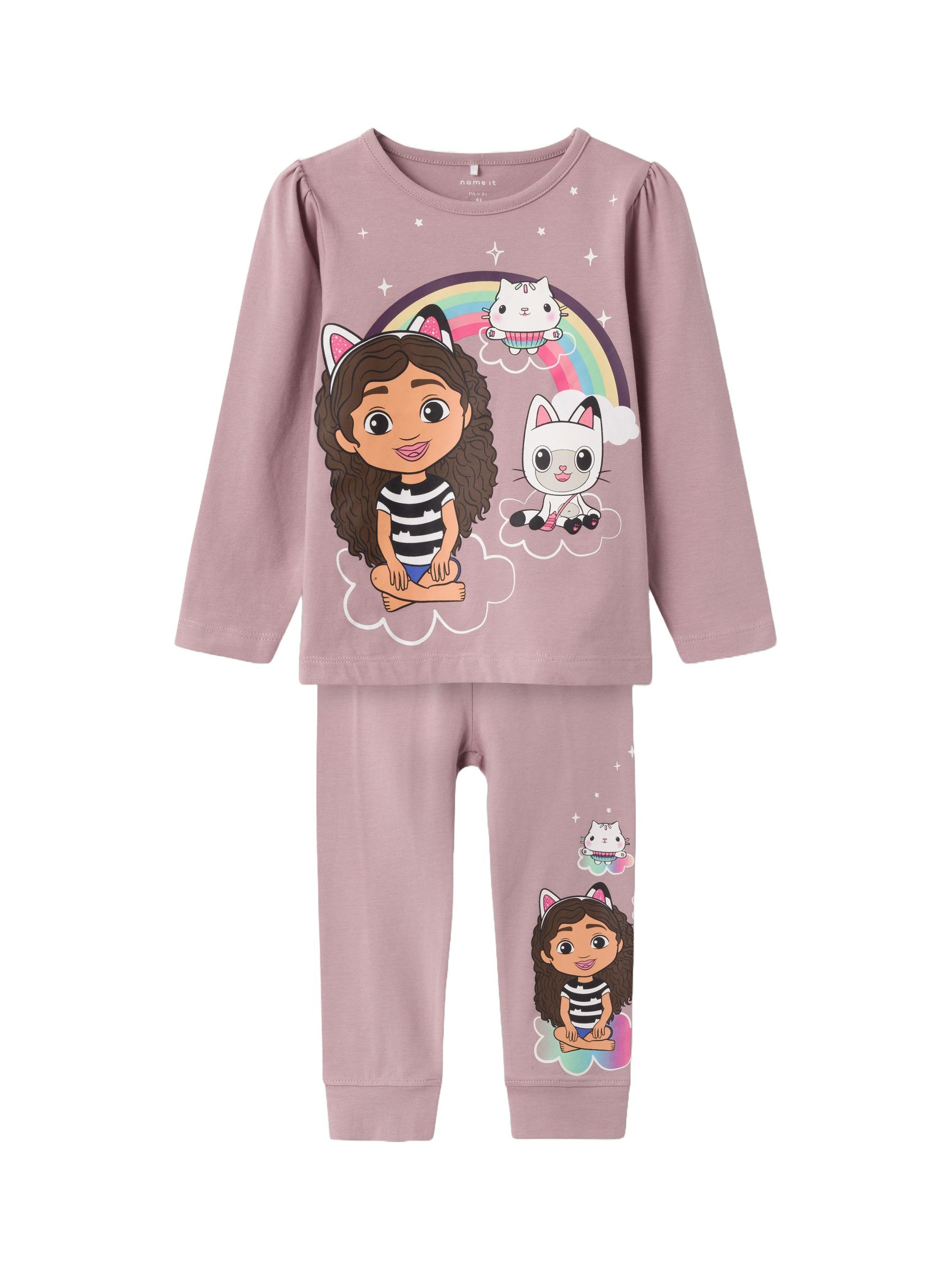 GABBY'S DOLLHOUSE PYJAMA - Bambin Filles | Gris | NAME IT France