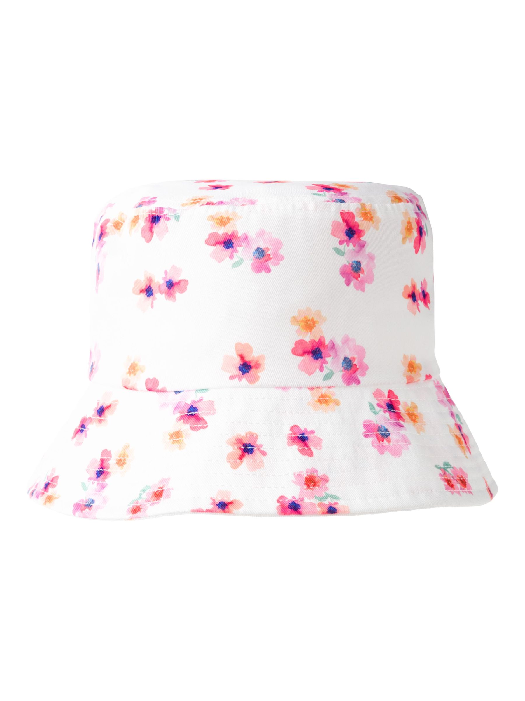 PRINTET B TTEHATT Hvit NAME IT Norge printet-b-ttehatt-hvit-name-it-norge